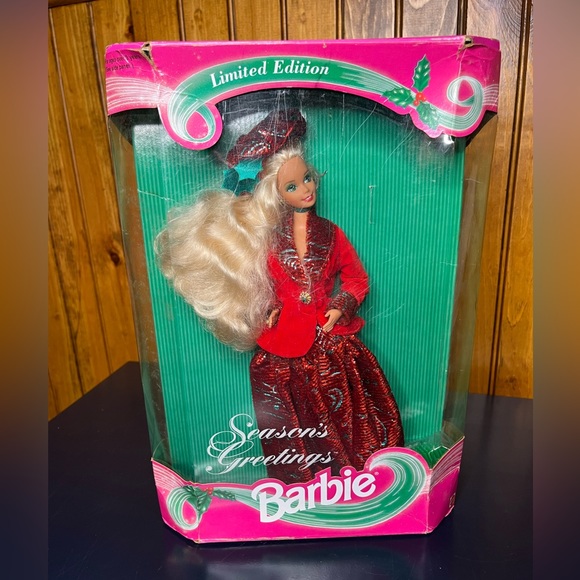 Barbie | Toys | New 994 Mattel Limited Edition Seasons Greetings ...